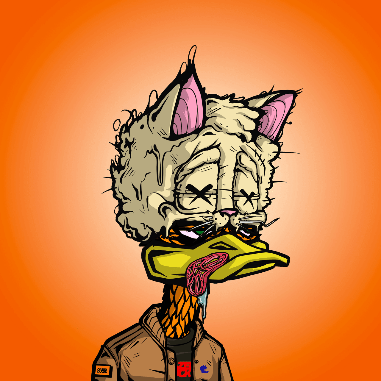 Dazed Ducks #7577 - Matrica