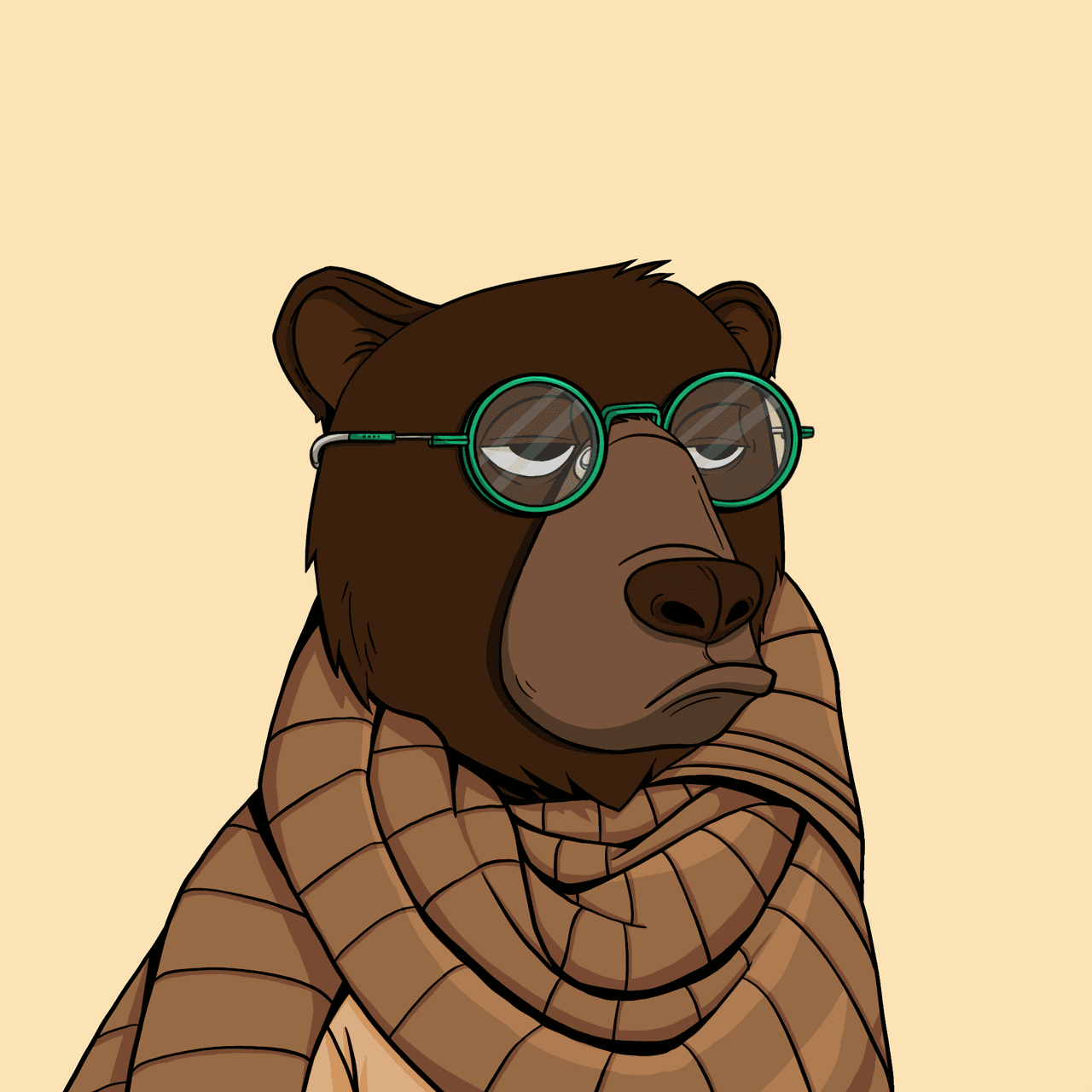 Okay Bear #3964 - Matrica