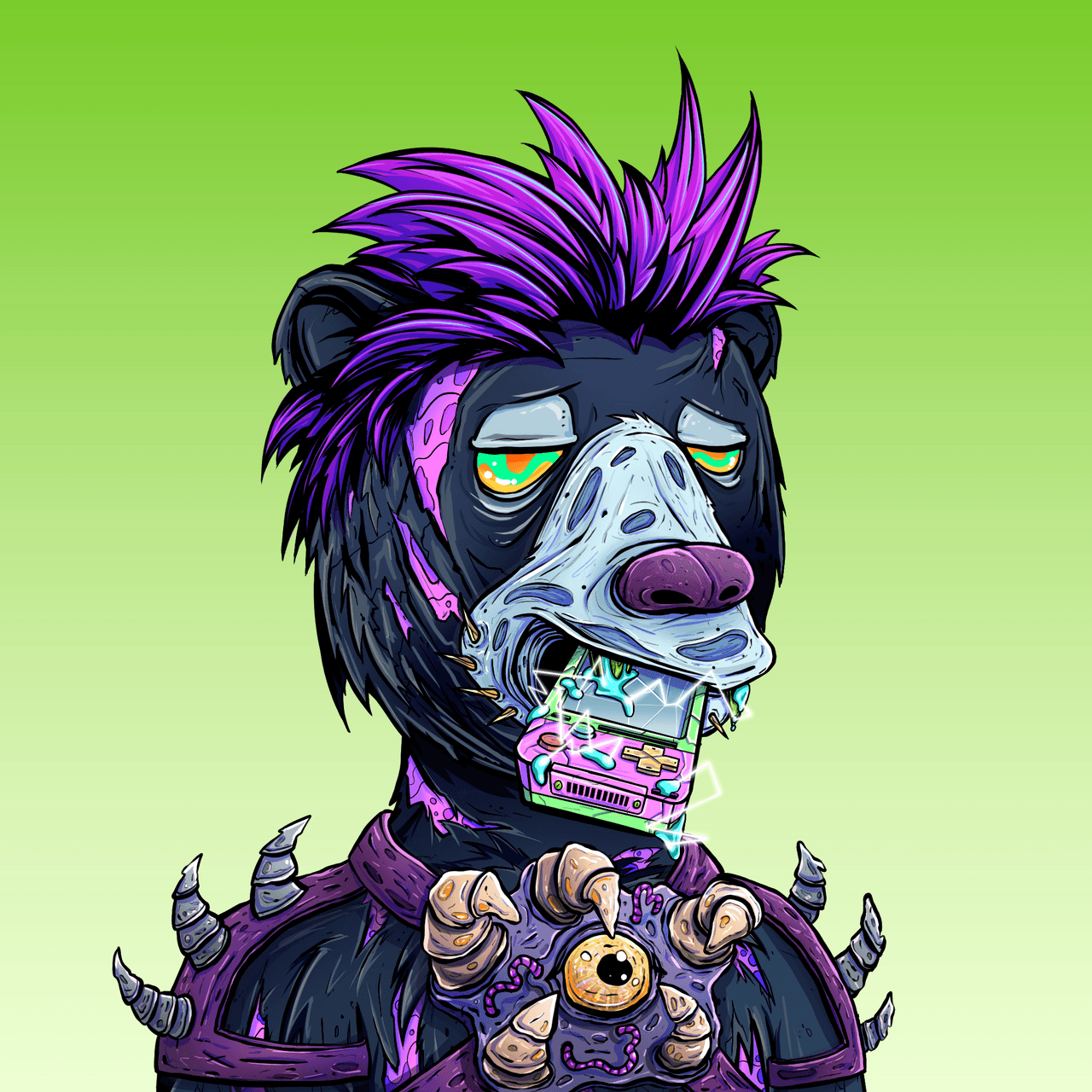 Infected Bears #538 - Matrica