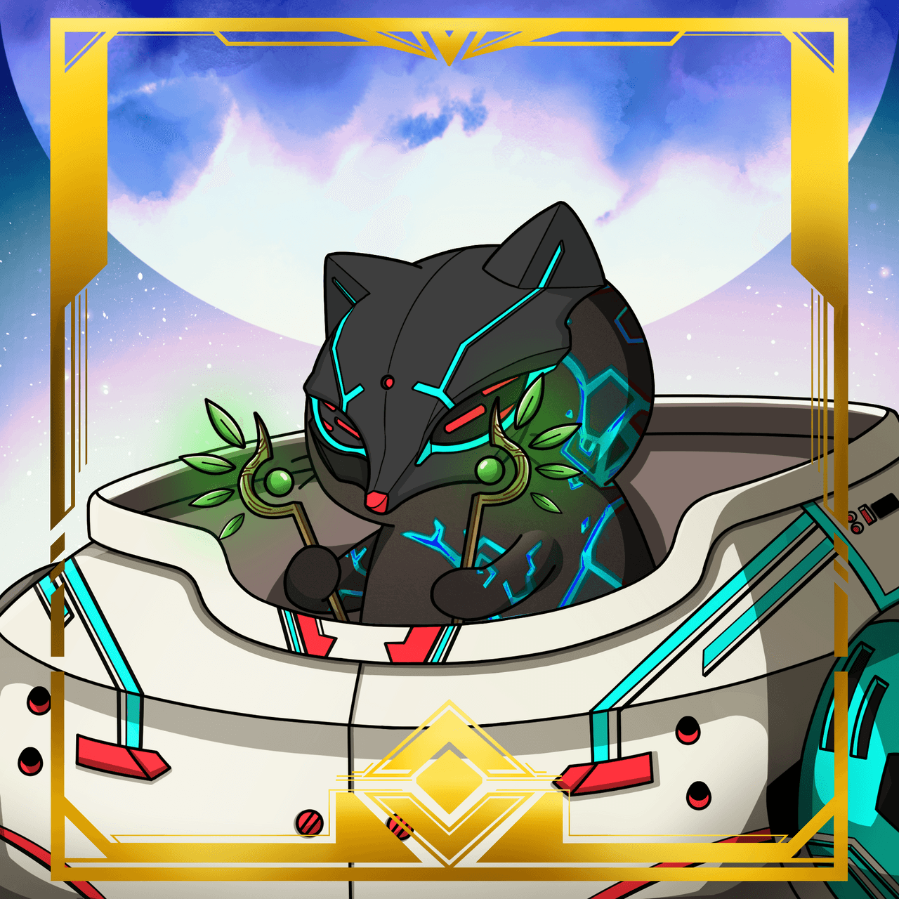 Nyan Hero #9438 - Matrica